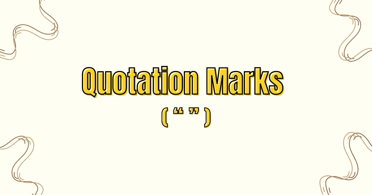 หลักการใช้เครื่องหมายวรรคตอน (Punctuation) ในภาษาอังกฤษ
